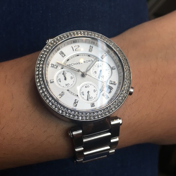 Michael Kors | Accessories | Michael Kors Silver Watch | Poshmark